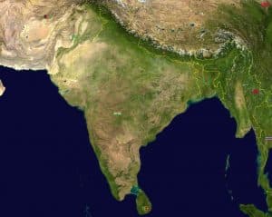 Peta India : Sejarah, Topografi, Kondisi Geografis