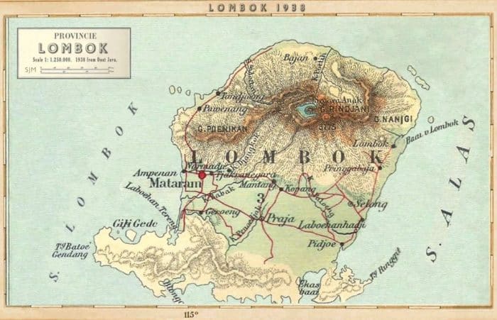 PETA LOMBOK : Kekayaan Alam, Batas Wilayah, Kebudayaan