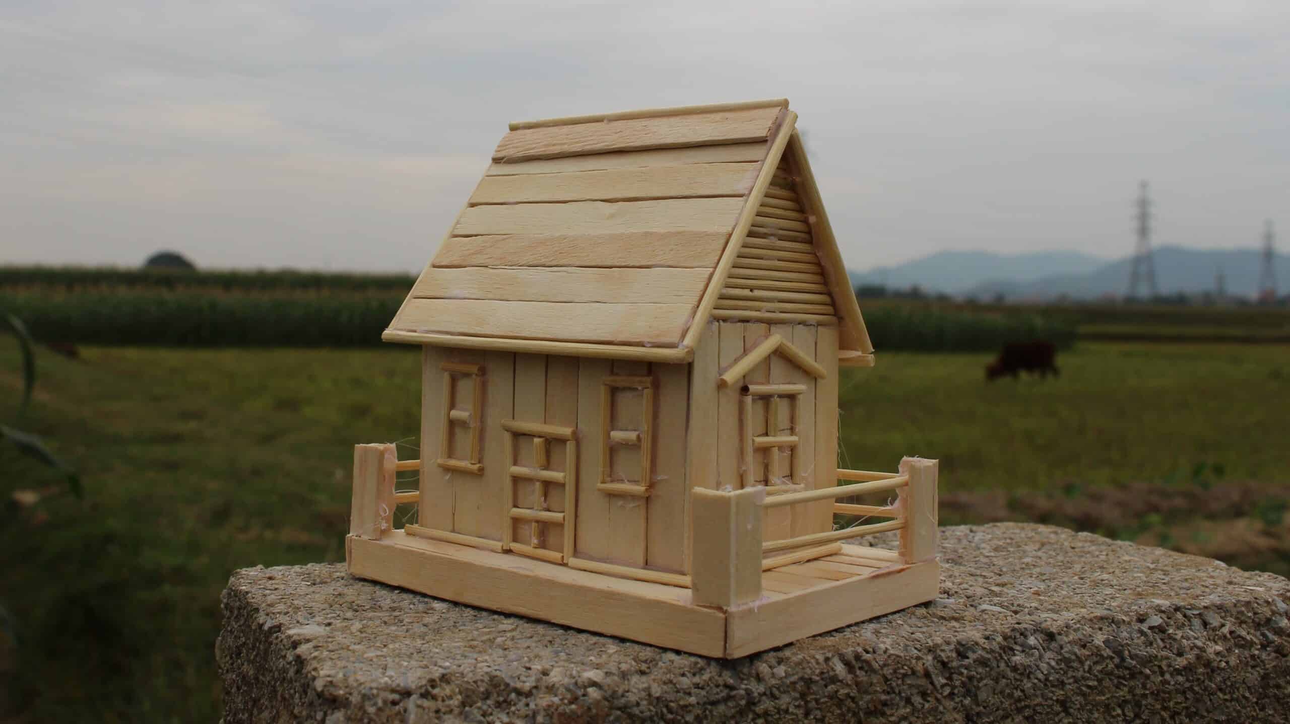45 Contoh Desain Rumah Dari Stik Paling Unik Dan Menarik