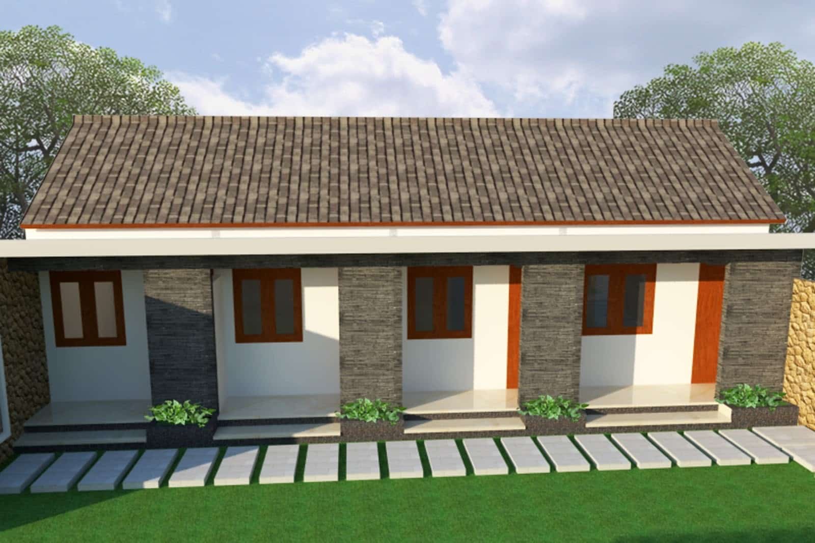 35 Contoh Desain Rumah Kost Modern (Minimalis)