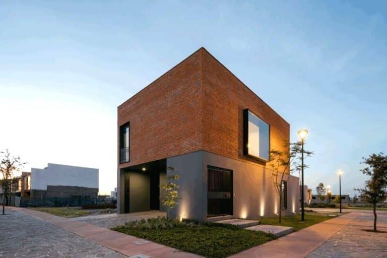 45 Contoh Desain Rumah Bata Merah (Elegan, Modern dan Klasik)