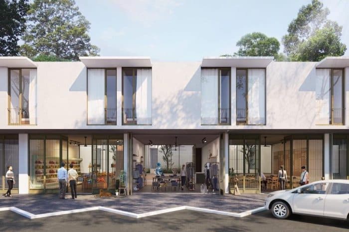 Contoh Desain Rumah Toko (Mewah)